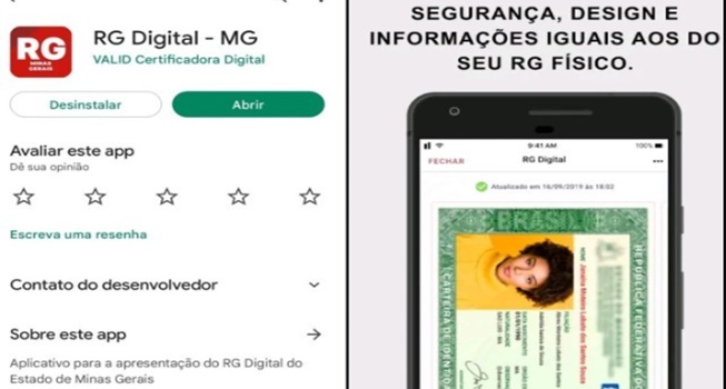 Polícia Civil de Minas lança carteira de identidade digital